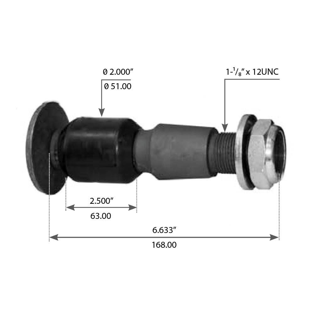 64809000 TORQUE ARM BUSH | FortPro