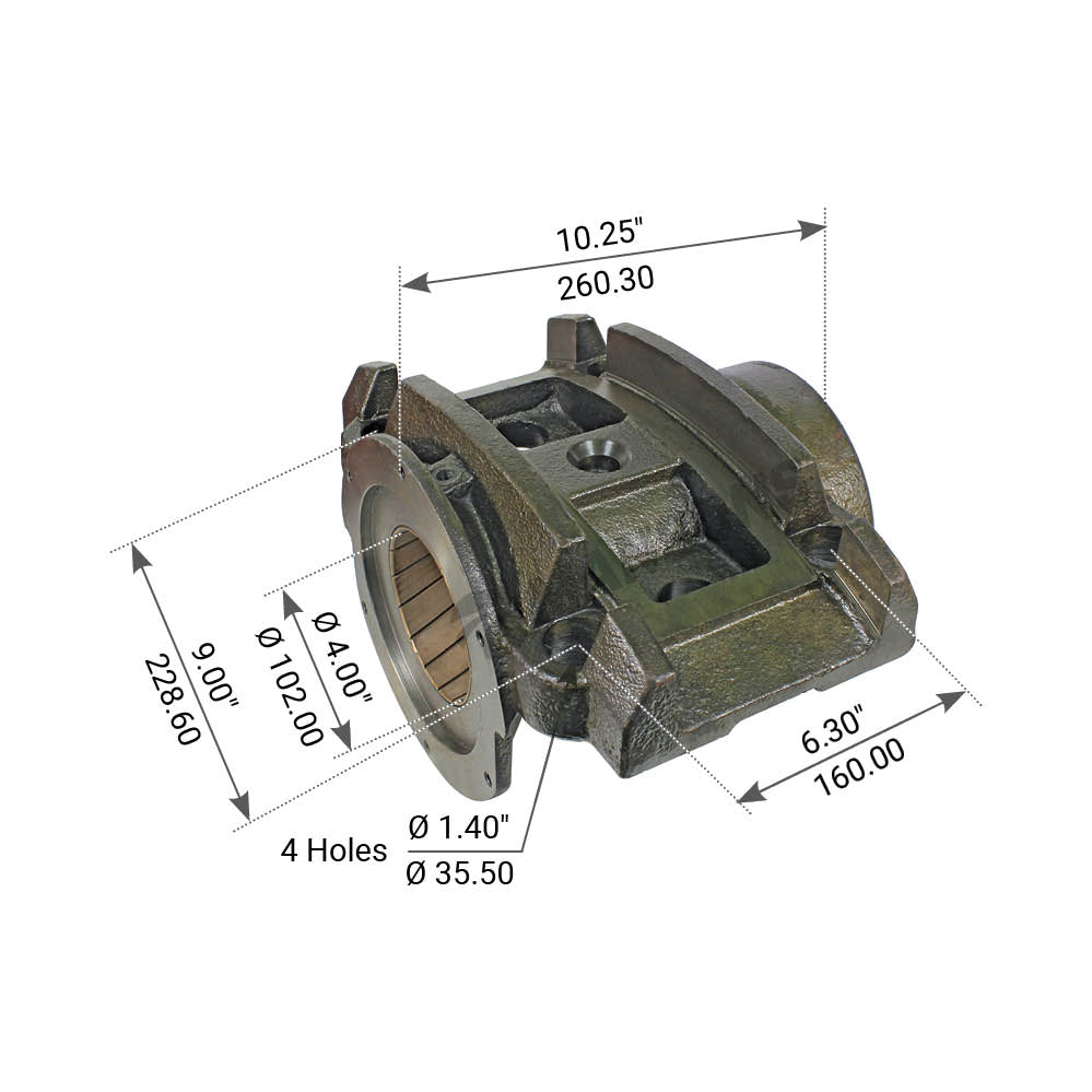 MAK39QK24C TRUNNION ASSEMBLY | FortPro