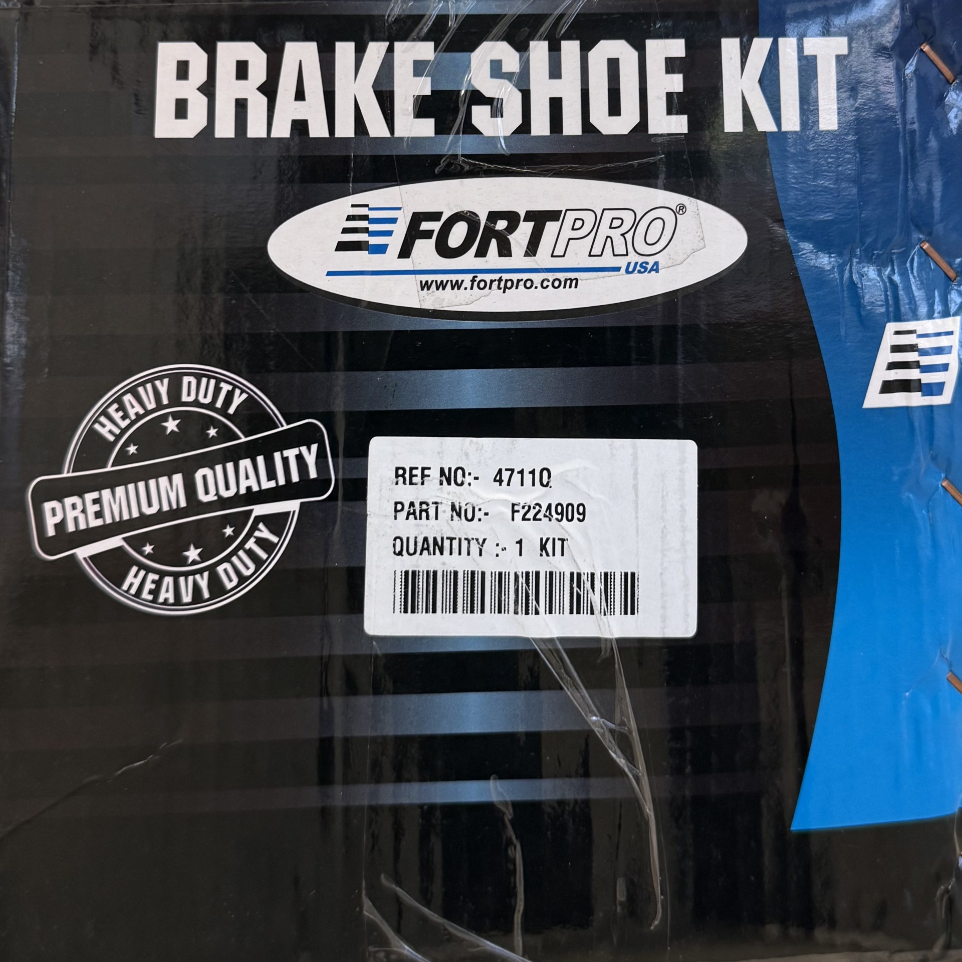 4711Q BRAKE SHOE BOX KIT 23K | FortPro